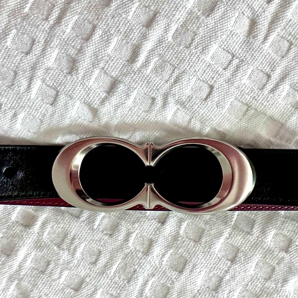 Coach | Accessories | Coach Belt With Silver Logo Buckle | Poshmark
